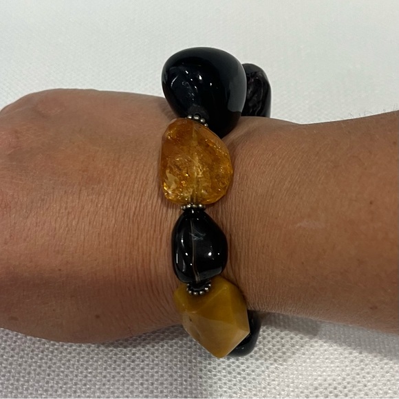 Judith Jack | Jewelry | Vintage Judith Jack Natural Stone Onyx Smoke ...